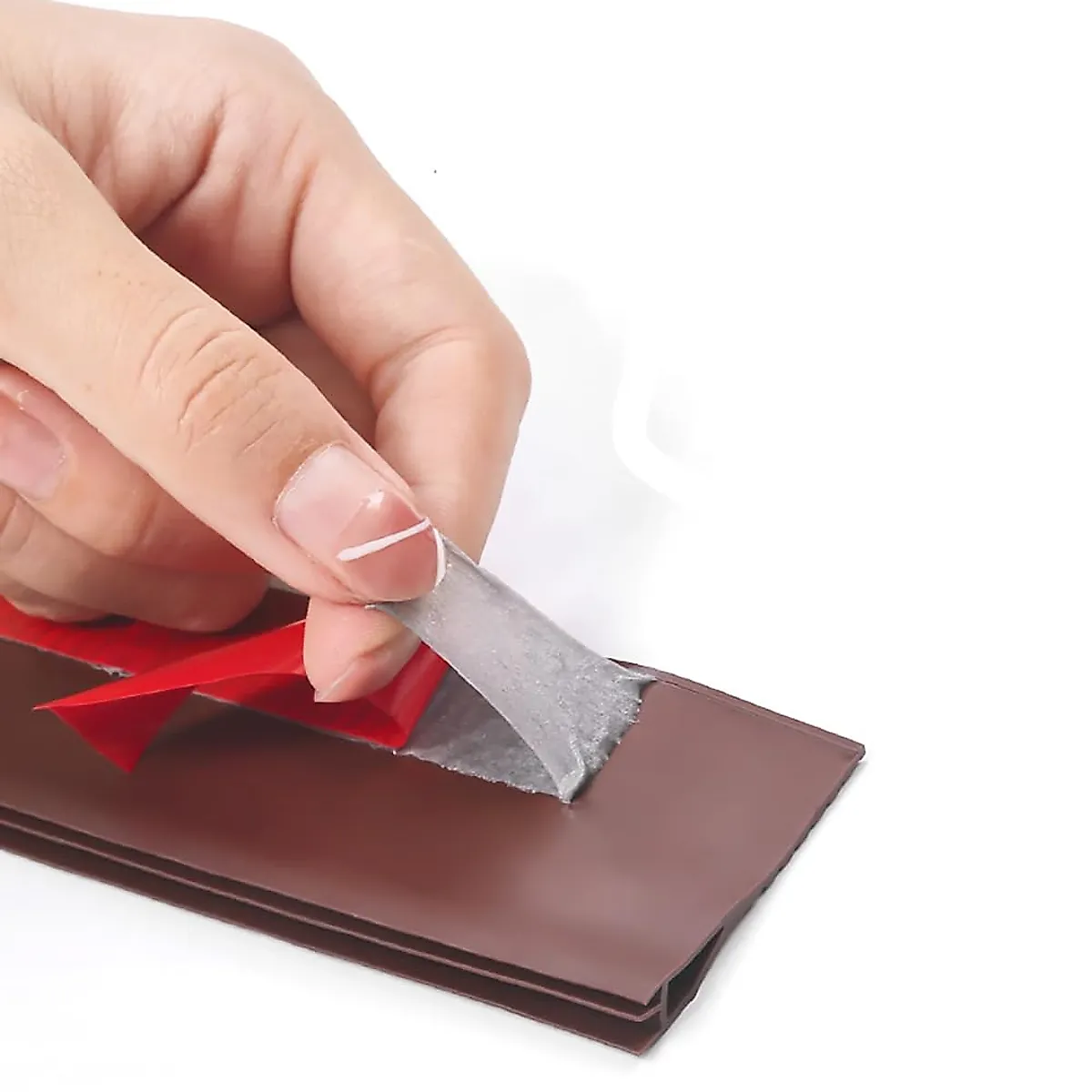 Eweniar Door Draft Stopper for Bottom of Door 39" Cuttable Weather Stripping Blocking Cold Air