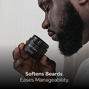 Golden Grooming Beard Oil & Balm Bundle for Men – Natural Growth Kit with Shea Butter – Tame, Moisturize & Style Your Beard - Beard Balm 2 Oz