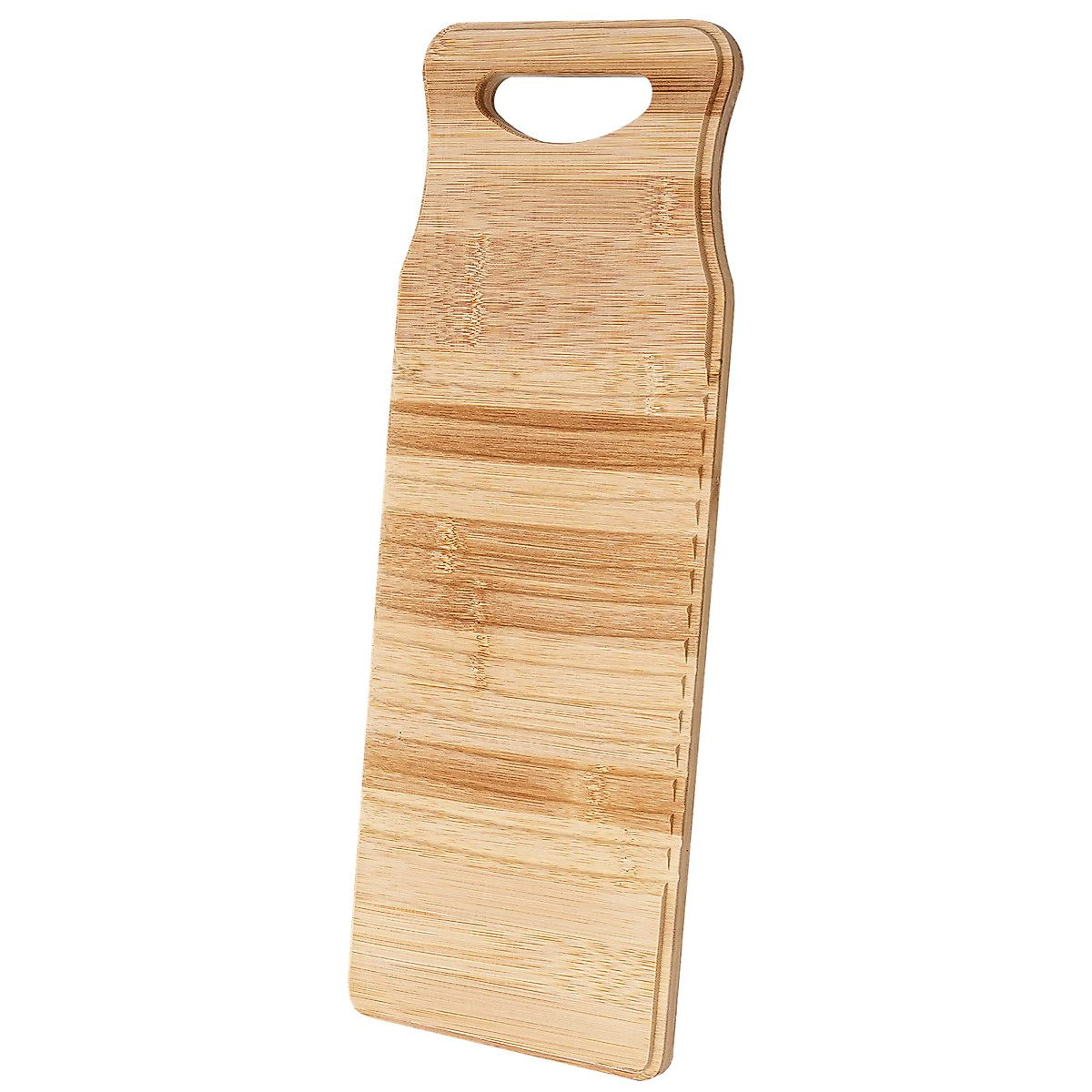 Wooden Washboard for Hand Washing Clothes, 15.7’’ Bamboo Anti-slip Laundry Cleaning Board for Hand Washing Scrub Board, Rural Old Fashion Washing Board(40 * 15 * 1.5cm) (40 * 15 * 1.5cm)