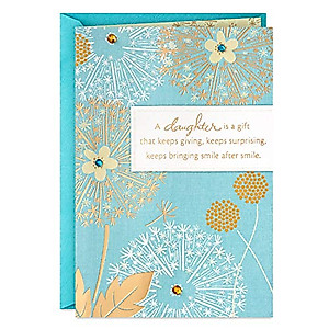 Hallmark Birthday Card for Daughter (Flowers)