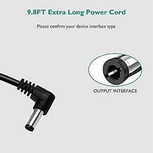 for Petsafe Scoopfree Litter Box Power Cord, Lnauy Charger Compatible with ScoopFree RFA-516 / PAL00-14243 / PAL00-15342 / PAL00-14242 / PAL00-14243 Self-Cleaning Litter Boxes Supply Adapter