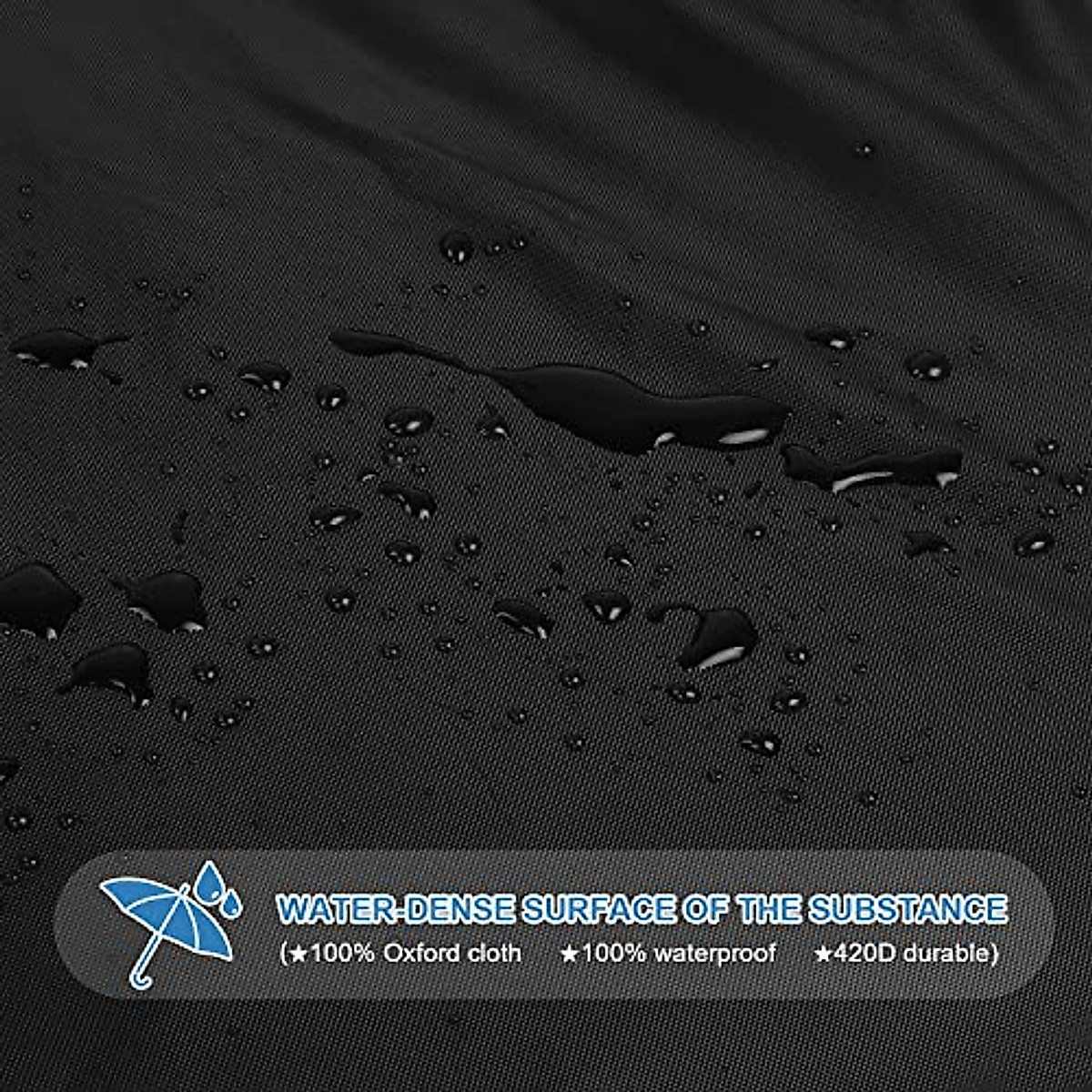 VANSHEIM Outdoor Loveseat Covers Waterproof Patio Couch Covers for Outdoor Furniture Patio Couch Cover Outdoor Sofa Covers for Patio Furniture Heavy Duty Polyester Outdoor Bench Cover 63"x39"x24"/35"