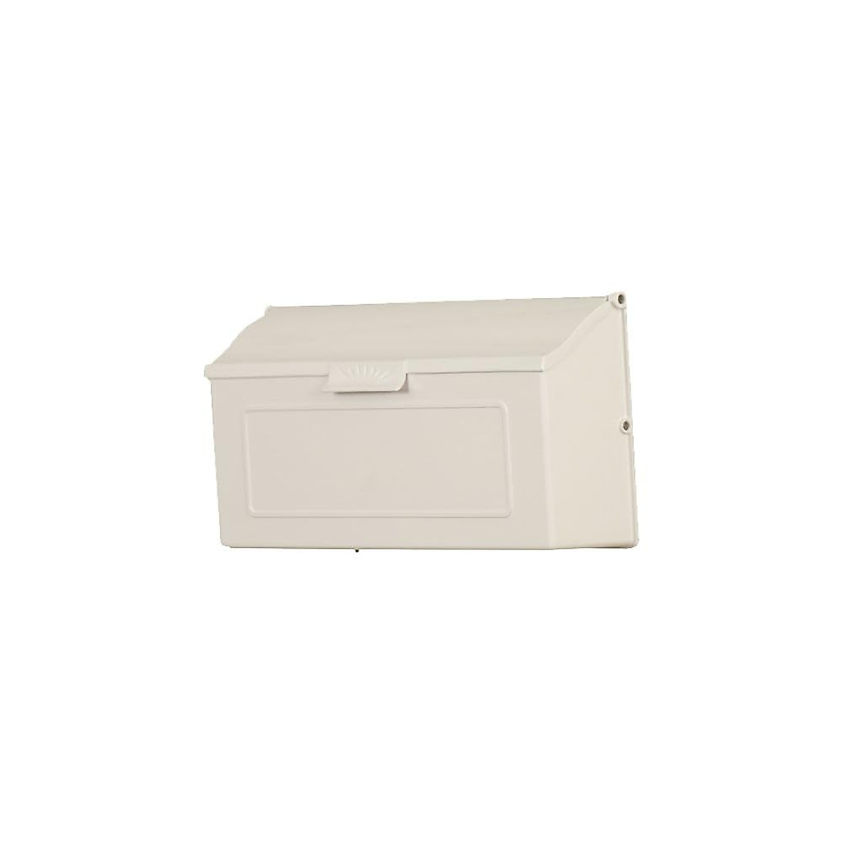 Special Lite Horizon Horizontal Wall Mount Mailbox - White Aluminum Mailbox for Wall Mount - SHH-1006-WH