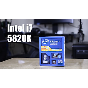 Intel Core i7-5820K Desktop Processor (6-Cores, 3.3GHz, 15MB Cache, Hyper-Threading Technology)