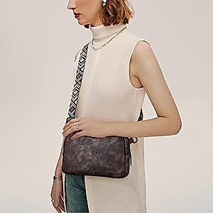 YIQUN Backpack Purse for Women, Leather Purse Backpack Shoulder Bag Fashion Designer womens backpack Backpack with Belt Bag