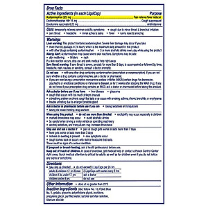 Vicks Nyquil Cold and Flu Nighttime Relief Liquid Capsules, 16 Count