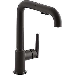 KOHLER K-7505-BL Faucet, Matte Black