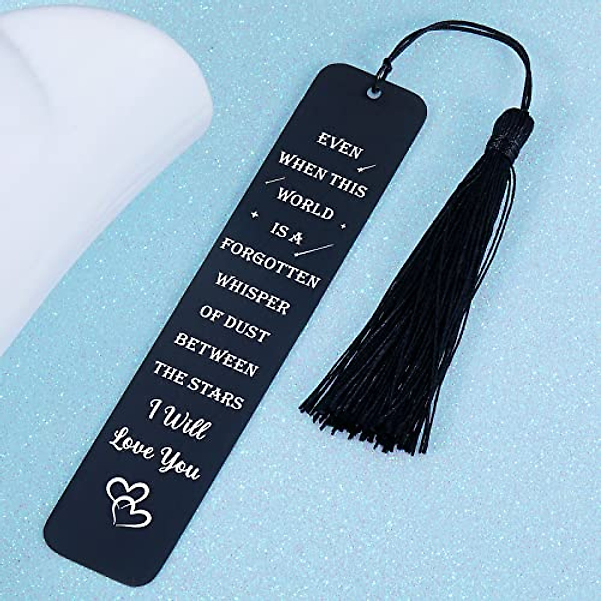 Anniversary Birthday Gifts for Wife from Husband Wedding Engagement Gift Bookmark for Women Men Valentines Gifts Ideas for Boyfriend Girlfriend Christmas Gift for Husband Wife Gift for Couple Lover