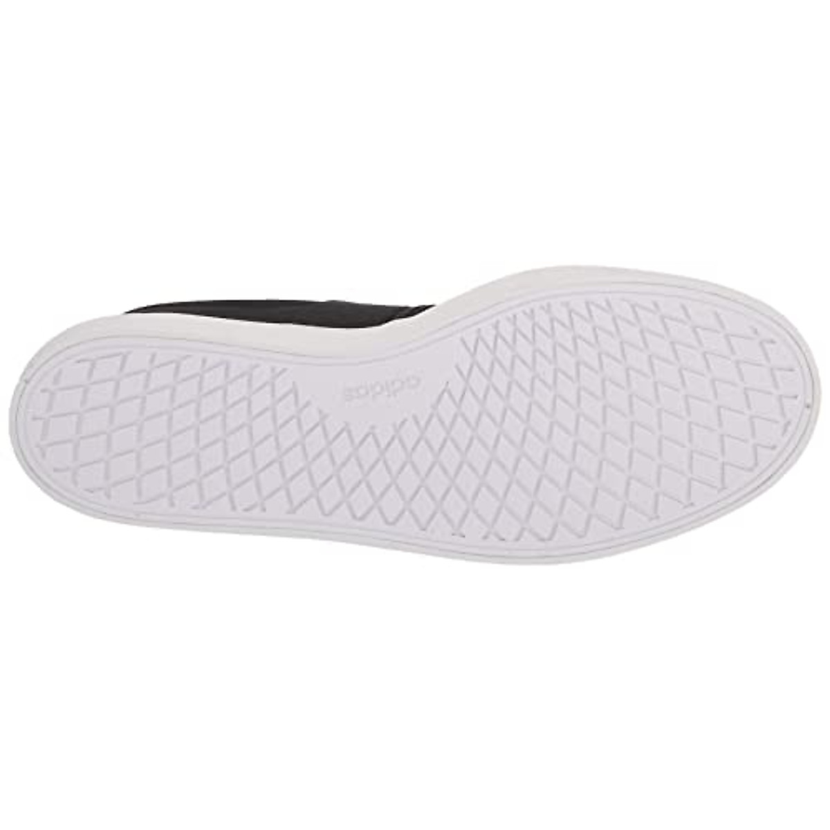 adidas Unisex Vulcraid3r Slip on Running Shoe, Core Black/Core Black/White, 10 US Men