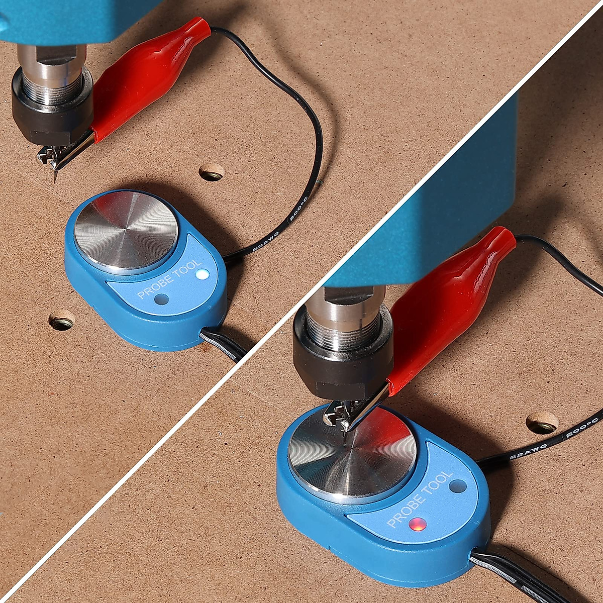 Genmitsu Upgraded CNC Router Photoelectric Z-Axis Tool Setting Touch Probe with indicators, Compatible with Genmitsu 3018-PROVer V2, 4040-PRO, 3020-PRO MAX V2 CNC machine