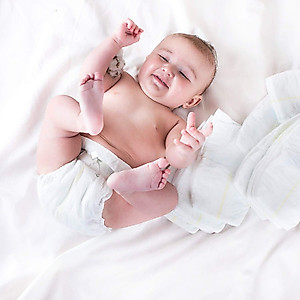 50 Pieces Diaper Pins Safety 2.2 Inch Plastic Head Cloth Diaper Nappy Pins with Locking Closures Stainless Steel with Velvet Bag(White)