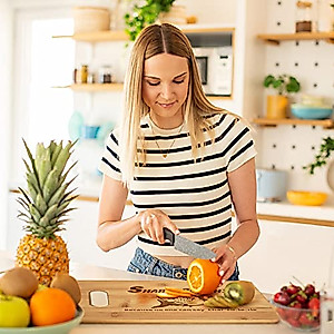 Shark Coochie Charcuterie Board,Because No One Can Say Charcuterie Shark Coochie Charcuterie Board, Handmade Bamboo Shark Coochie Cutting Board/Laser Engraved, (Shark B, 13'')