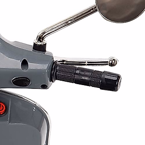 Huffy Kids Battery 6V Ride-On Vespa Scooter Grey