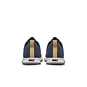 TRUE linkswear All Day Ripstop Men's Golf Shoes, Ergonomic, Minimalist Design for Enhanced Natural Comfort, Deep Sea, 9
