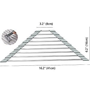 SHUYUE Triangle Dish Drying Rack for Sink Corner Roll Up Dish Drying Rack Folding Stainless Steel Multipurpose Over The Sink Corner Dish Drainer Mat for Kitchen (Grey)