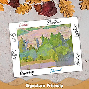 Golden State Art, 25 Pack 11x14 Bright White Backing Board for Frames, Pictures, Photos and More