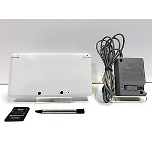Nintendo 3DS pure white (Japanese Imported Version - only plays Japanese version games)