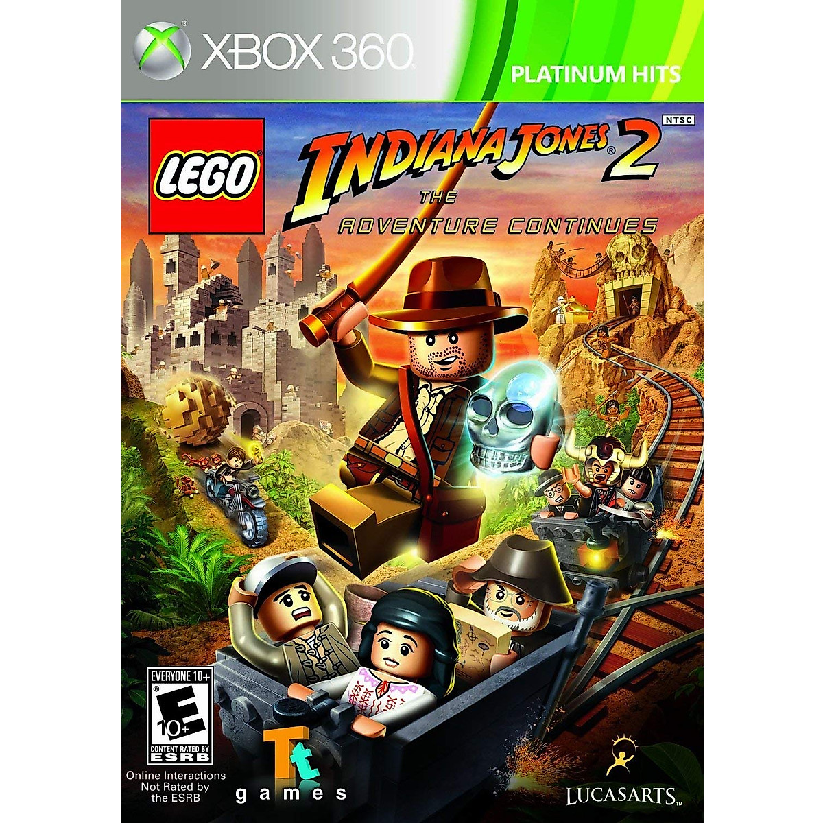 Lego Indiana Jones 2: The Adventure Continues - Xbox 360 (Renewed)