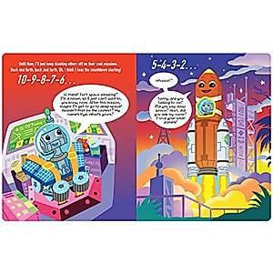 Phoenix International Rocket and Rover Rocket Book for Children Bundle ~ 3 Pc Rocket Activity Set with Coloring Book and Space Rocket Stickers (Kids Learning Book Set)