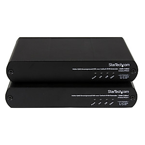 StarTech.com USB DVI over Cat 5e / Cat 6 KVM Console Extender - 1920x1200 - KVM / USB extender - up to 328 ft - SV565UTPDUV