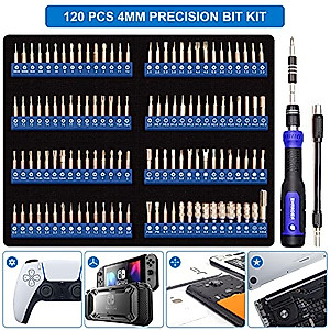 SHARDEN Precision Screwdriver Sets Magnetic 1/4 Inch Nut Driver Set Multi Screwdriver 191-in-1 Repair Tool Kit for Computer, iPhone, Laptop, Cell Phone, PS4, Nintendo, Xbox, Electronics, Household…