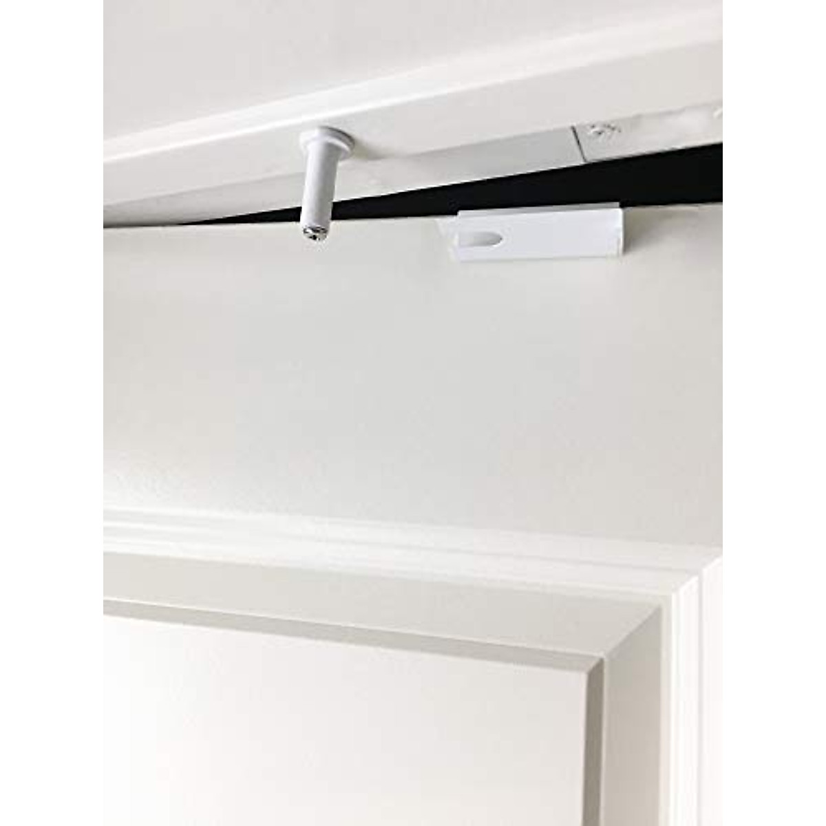 2 Pack - GlideLok Child Safety Door Top Lock Made of Durable Metal (Not Cheap Plastic Like Other Models) | for Childproofing Interior/Exterior Doors | Adults Can Operate Lock from Both Sides