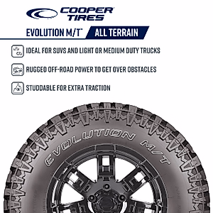 Cooper Evolution M/T All-Terrain Tire, 33X12.50R15LT 108Q, Set of 1