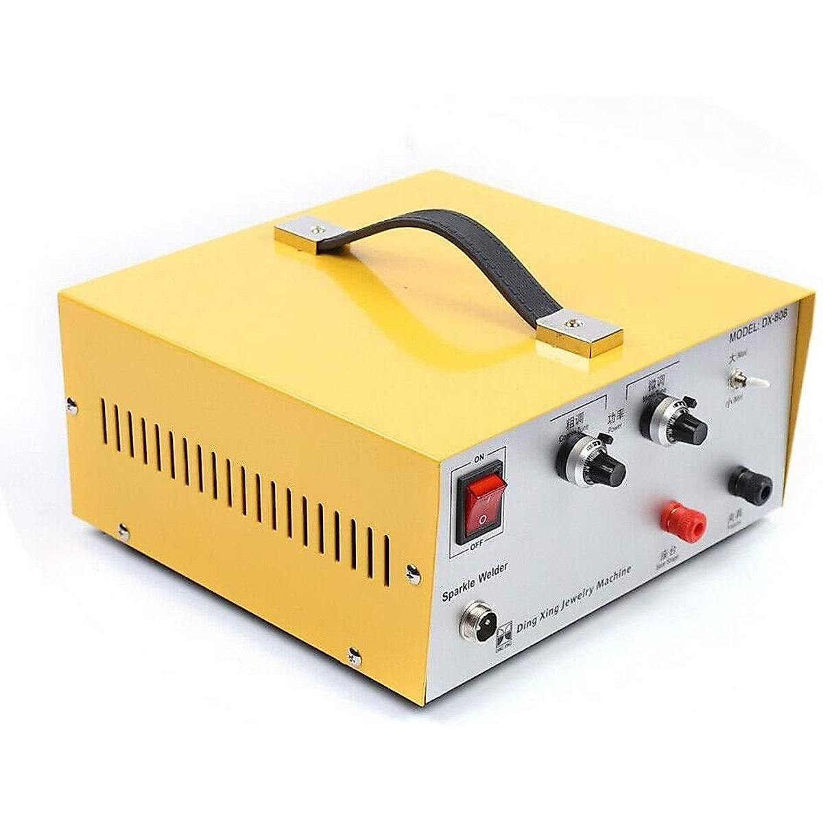 HPDONM 30A/80A Jewelry Spot Welder Pulse Sparkle Spot Welder Laser Pulse High Power Gold Silver Platinum Palladium Necklace Ring Jewelry Spot Welder Mold Tools,80A