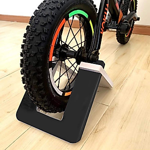 BESPORTBLE 2pcs Bikes Bicycle Floor Parking Rack Bike Standing Organizer Adjustable Bicycle Park Stand for Mountain Bikes Road Bikes Kids Bikes Stopper