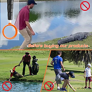 prowithlin Golf Ball Retriever, 15ft Aluminum Alloy Golf Ball Retriever Telescopic Golf Accessories Golf Gift