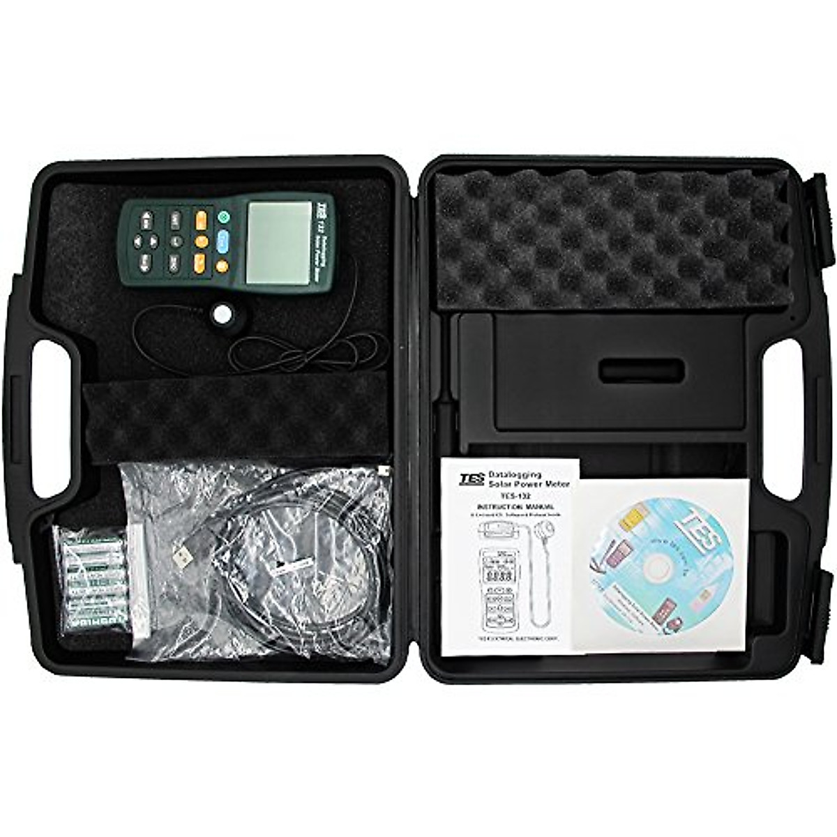 TES 132 Solar Power Meter (Datalogging)