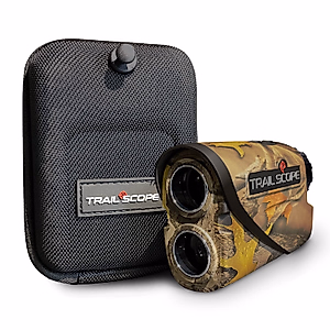 My Golfing Store Trail Scope Hunting Range Finder 800 Yards, 6X Magnification, Waterproof Archery/Sport Rangefinder, Multi-Functional Rangefinder with Slope for Hunting, Shooting and Golfing