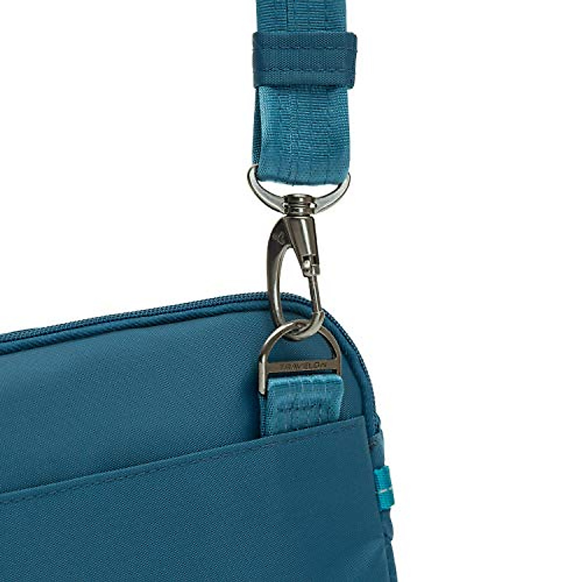 Travelon Anti-Theft Active Small Crossbody, Teal, 43126 380