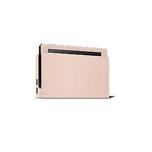 Tacky Design Classic Solid Colors Skin Compatible with Nintendo Switch Skin Wrap Cover, Peach Skin for Nintendo Switch Stickers, Premium Vinyl 3M Full Wrap Decal (Peach)