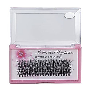 Bodermincer Grafting False Eyelashes 20D Soft 0.07 C Curl Lash Clusters Lash Extension Kit Individual Eyelashes Silk False Eye Lashes Extensions (18mm)