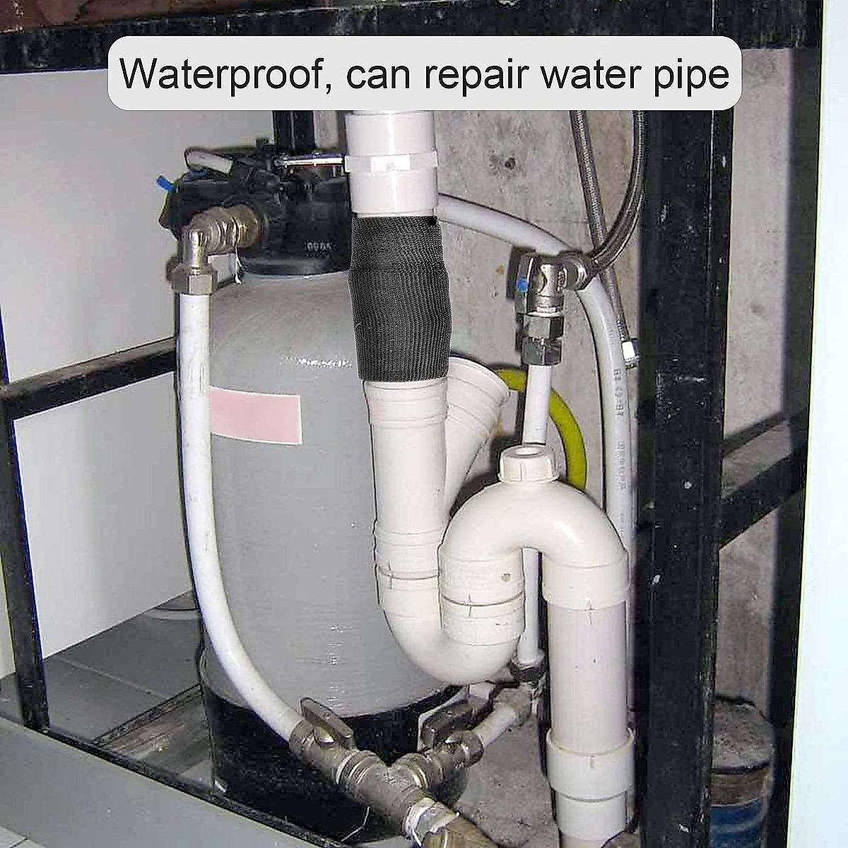 OrthoTape Fix It Wrap 2 INCH X 50 inch | Repair Wrap | Strong Fiber Weld Fix Reinforcement Repair -2 Pack