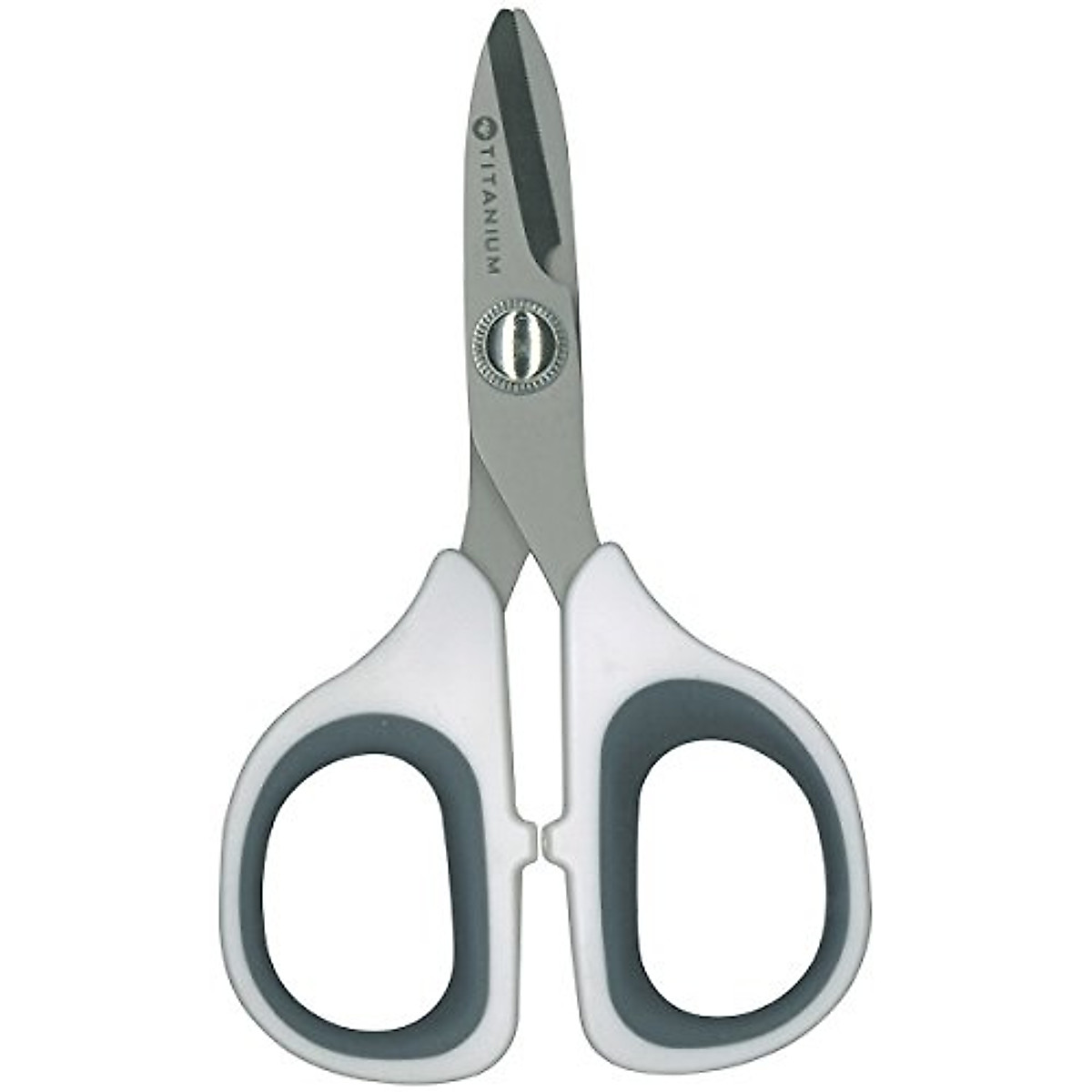 Westcott Titanium Bonded Rag Snips, Crafting and Quilting Scissors (16108)