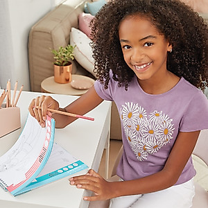 Make It Real - Fashion Design Sketchbook: Blooming Vibes - Fashion Sketchbook for Girls - Kids Fashion Design Kit - Fashion Designer Kits for Girls - Fashion Coloring Book for Girls 6-8-10-12-14