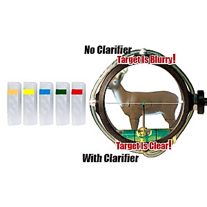 Specialty Archery PXS Target Peep Deluxe Kit Contains All Apatures/Clarifiers, Multi-Color