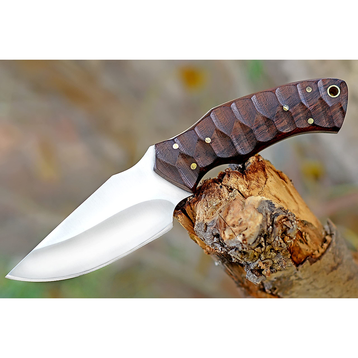 Handmade 1095 Carbon Steel Hunting Knife With Sheath Fixed Blade Camping,Outdoor knifes Bushcraft Skinner Knife For Men