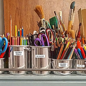 6-Pack Label Maker Tape Replace M-K231 Brother Label Maker Tape 12mm Brother Label Maker Refills M-K231, Fits Brother P-Touch M Tape M231 MK231 for Ptouch PT-M95 PT-90 PT70 PT-65 PT-85, Black on White