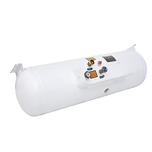 Flame King YSN293 29.3 Gallon RV, Van Or Trailer Horizontal Under Mounted ASME Propane Tank Cylinder