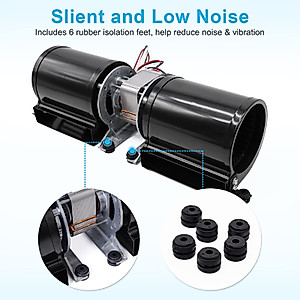 Aipoilk 910-157/P Blower Motor Fan Replacement for Regency, Osburn, Nordica, Valley Comfort and Pacific Energy Fireplaces | Rotom R7-RB167