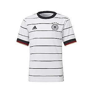 adidas 2020-2021 Germany Home Football Soccer T-Shirt Jersey (Kids) White