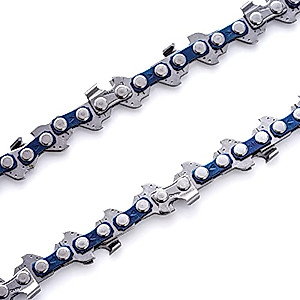 4 Pcs 4 Inch Chainsaw Blade, Mini Chainsaw Chain Replacement, Portable Cordless Electric Chainsaw Blade for Wood Branch Cutting