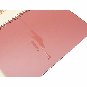 Yansanido Spiral Notebook, 4 Pcs B5 9.8 x 6.9 inch Thick Plastic Hardcover 8mm Ruled 4 Color 80 Sheets -160 Pages Journals for Study and Notes