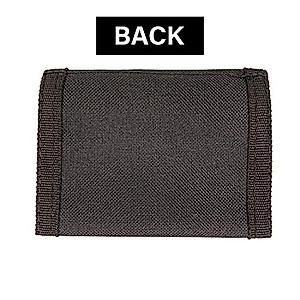 LINE2design Latex Glove Pouch Black - Police - Firefighter - EMS - EMT - Paramedic Medical 2 Pair of Gloves Holder