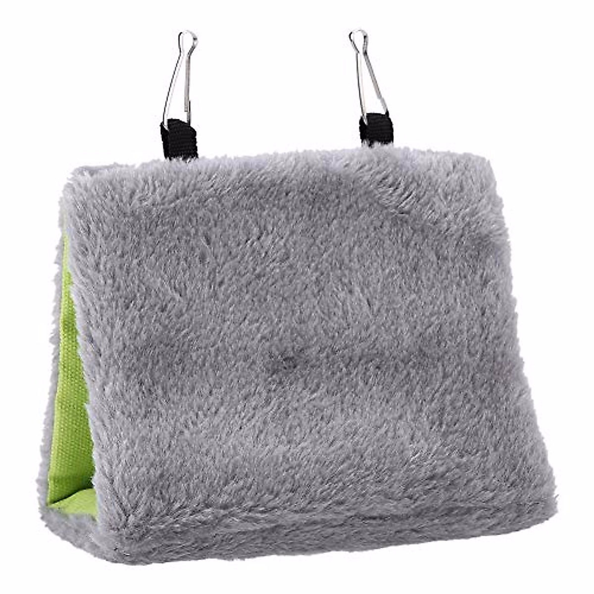 Warm Bird Nest House Soft Triangular Hut Hammock Hanging Cave Durable Parrots Snuggle Hut Bed Pet Supply Birds Cage Toy