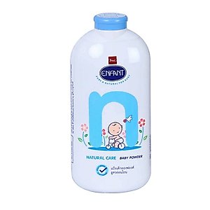 Sense Aroma Enfant Natural Care Baby Powder, Gentle Formula, Protects Your Baby's Delicate Skin from Moisture. Reduce Irritation Make Smooth, Soft & Comfortable. 400g (1 can), Blue