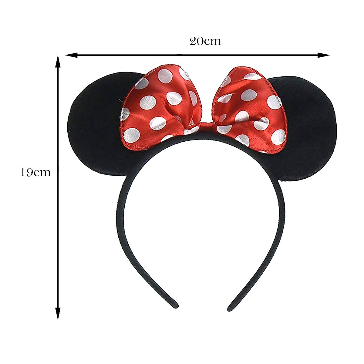 THNHA Ears Headband-Party Supplies - Mickey Mouse headband birthday party Mouse